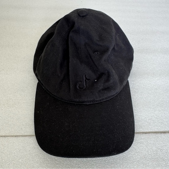 Accessories | Tik Tok Black Hat | Poshmark